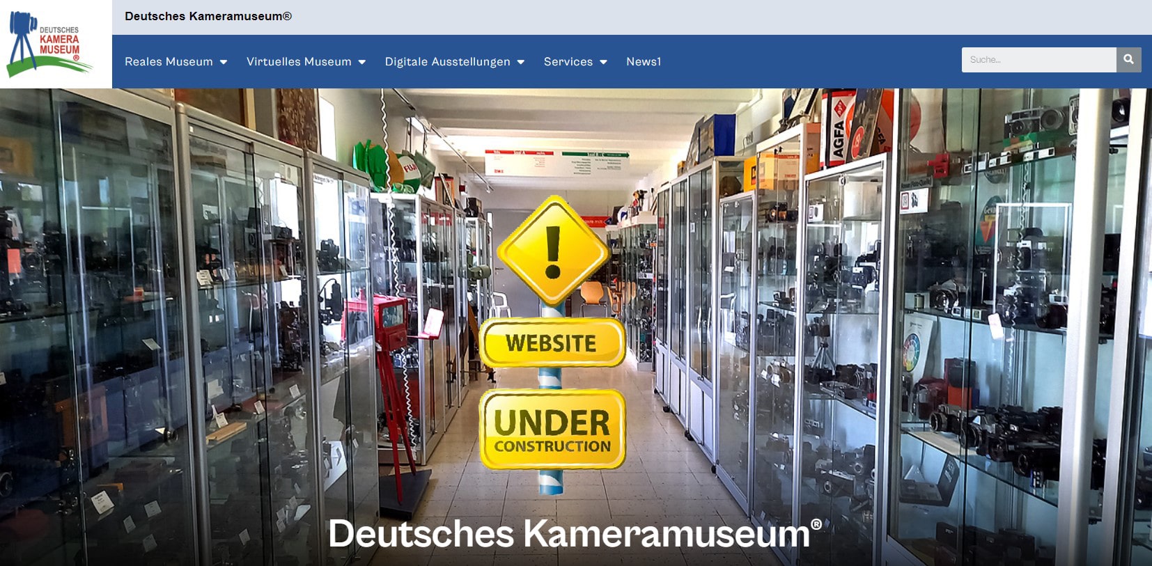 12. September 2022: Der neue Internetauftritt geht an den Start! - Deutsches Kameramuseum