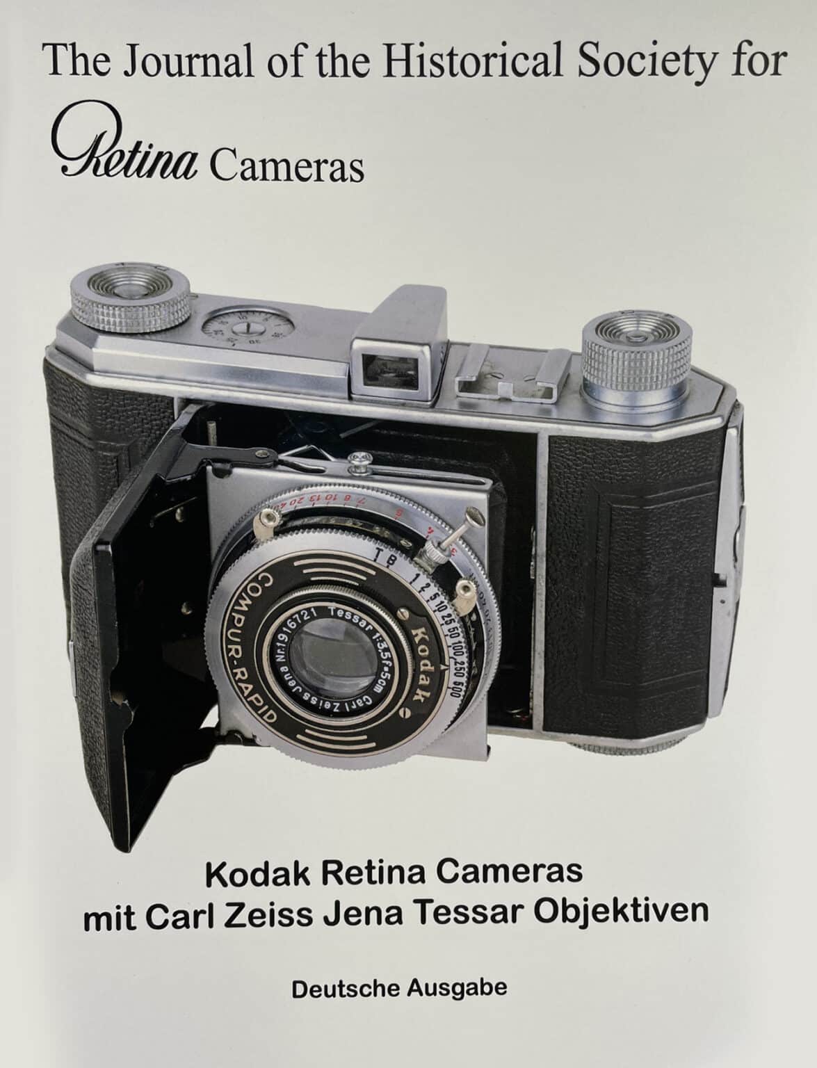 Kodak-Retina-„Papst“ Dr. David L. Jentz von der HSRC auf Forschungsbesuch im Deutschen ...