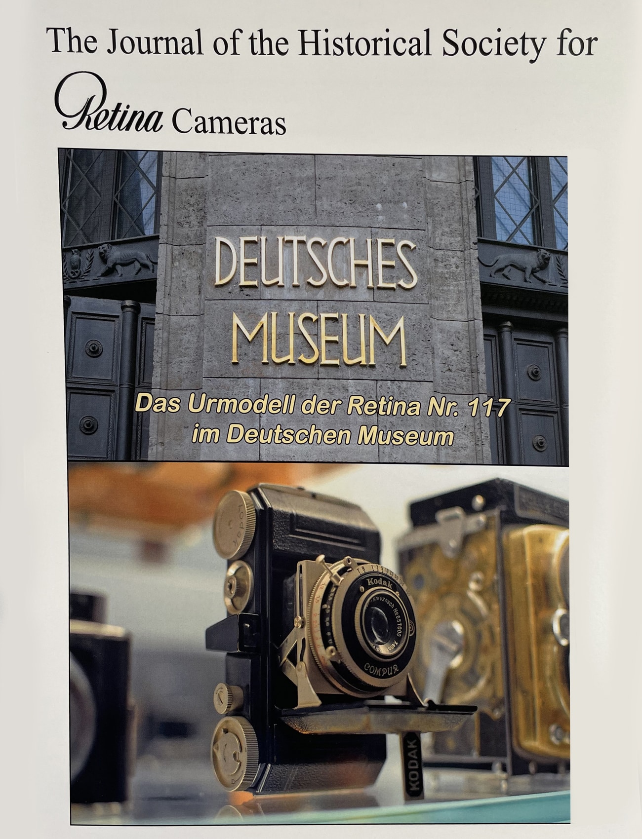 Kodak-Retina-„Papst“ Dr. David L. Jentz von der HSRC auf Forschungsbesuch im Deutschen ...